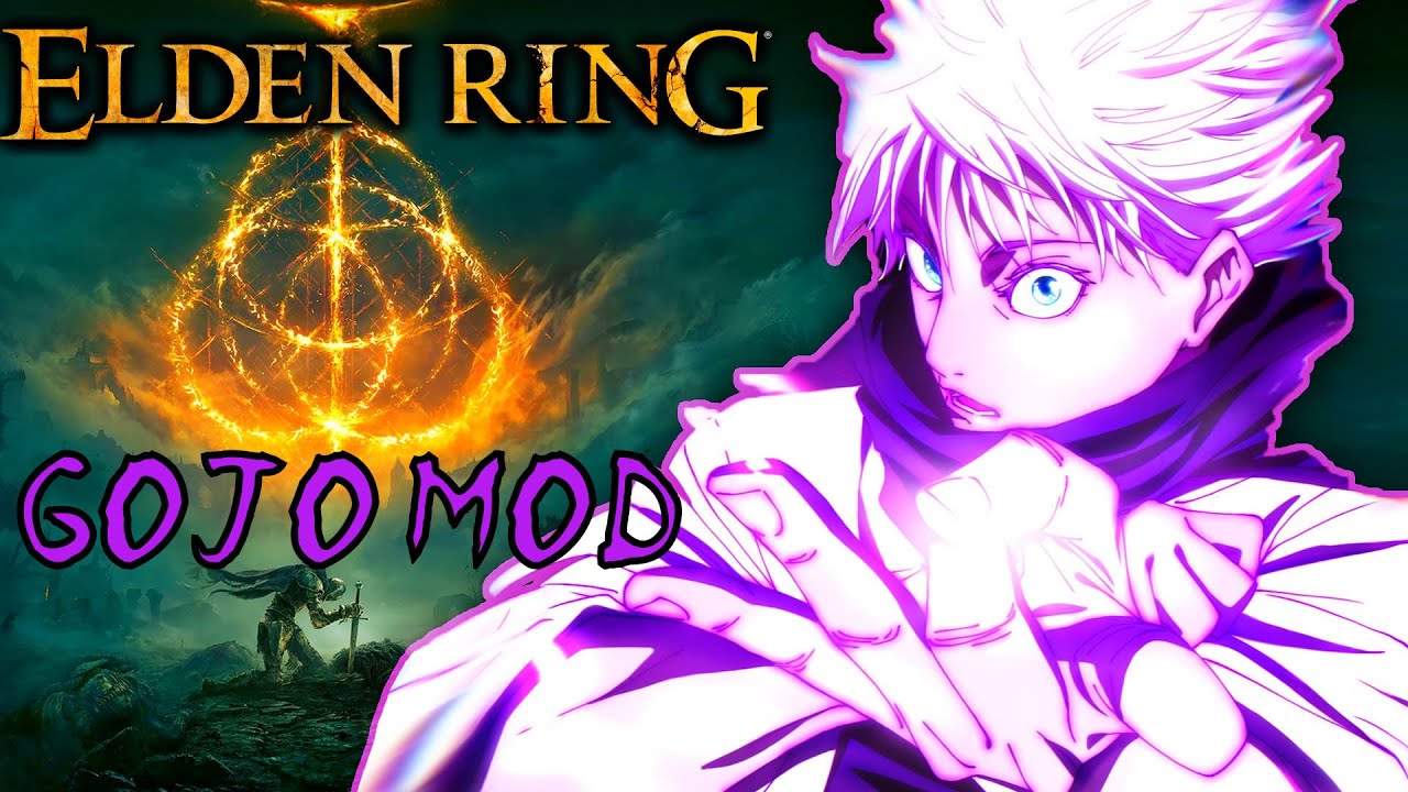 I played a CRAZY Elden Ring Gojo Mod - YouTube