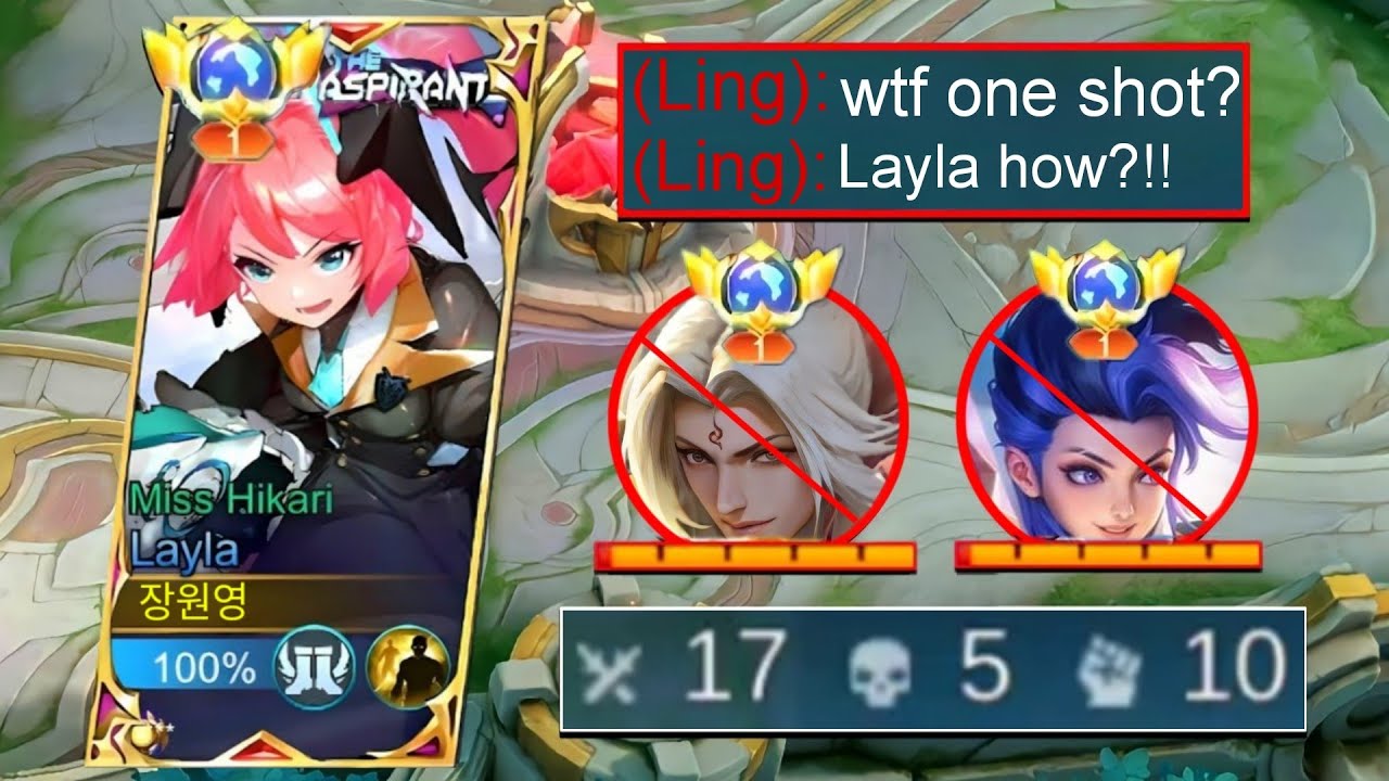 THIS NEW LAYLA ONE SHOT BUILD WILL MAKE MARTIS USELESS IN RANKED GAME ...