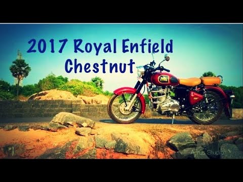 Royal Enfield Classic 350 chestnut - YouTube