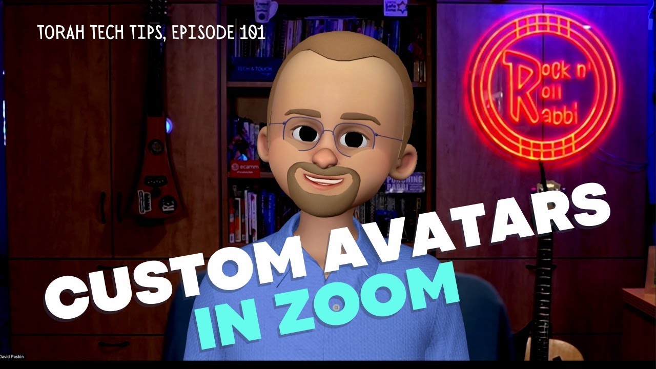Custom Avatars in Zoom (Torah Tech Tips, Ep. 101) - YouTube