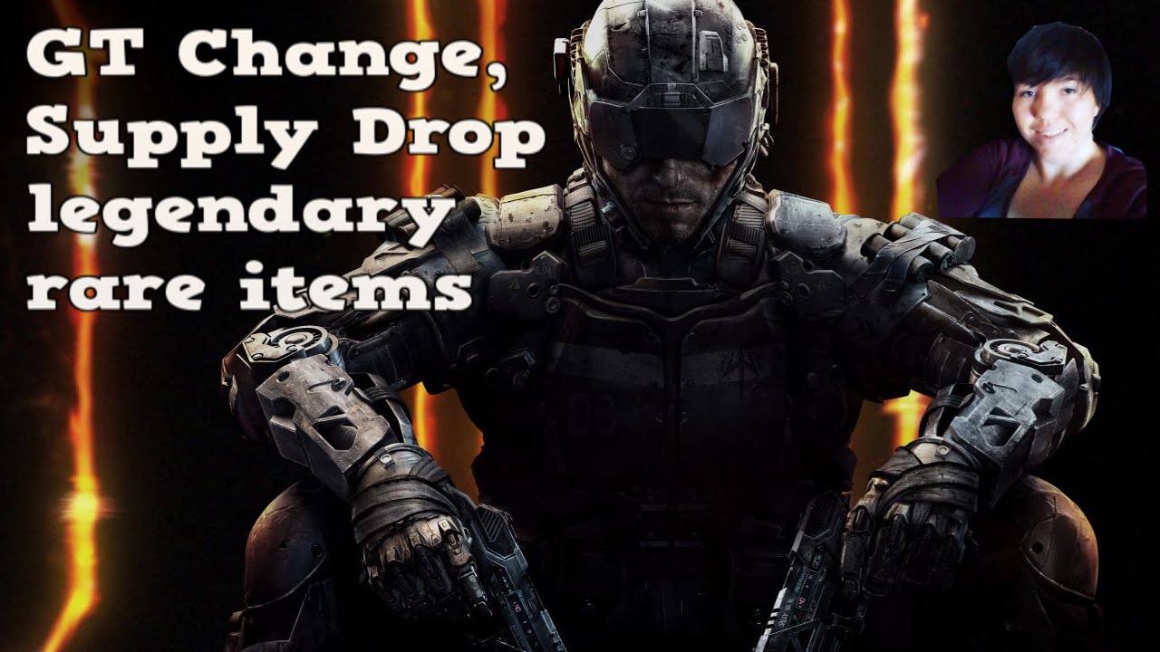 BO3 Supply Drop (RARE AND LEGENDARY) items - YouTube