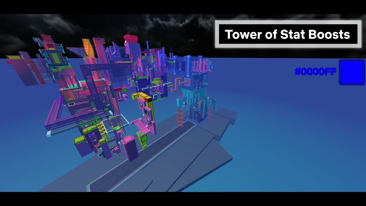 Tower of Stat Boosts | By: Miantoz1980 (me) - YouTube