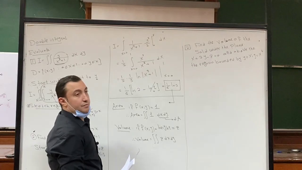 Maths Sec(3) : Double Integrals & It's Applications + Vector Space By ...