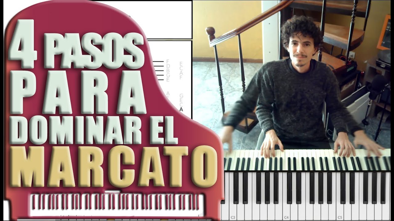 4 pasos para desarrollar el marcato en el piano - YouTube