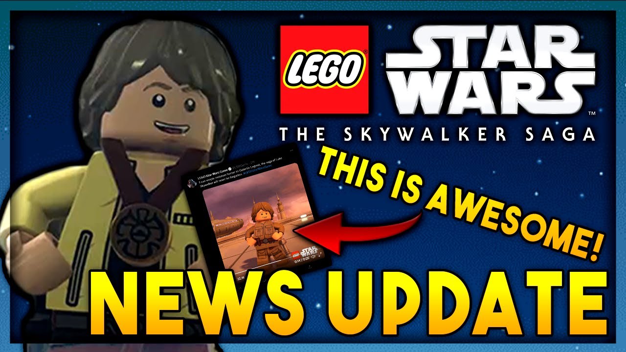 This is AWESOME - New Footage, Game Size & Pre-load! LEGO Star Wars ...