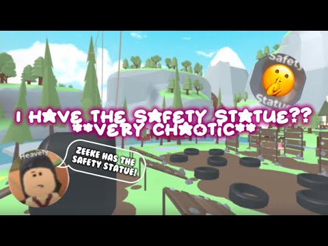 Playing Total Roblox Drama But I Have The Safety Statue! **CHAOTIC ...