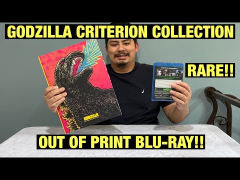 Godzilla Criterion Collection Unboxing + Bonus Rare Blu-Ray!!