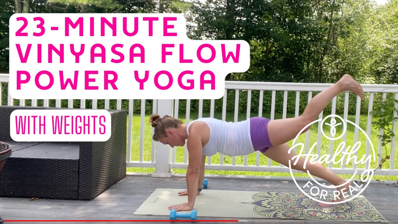 Full Body Power Yoga Vinyasa Flow - YouTube