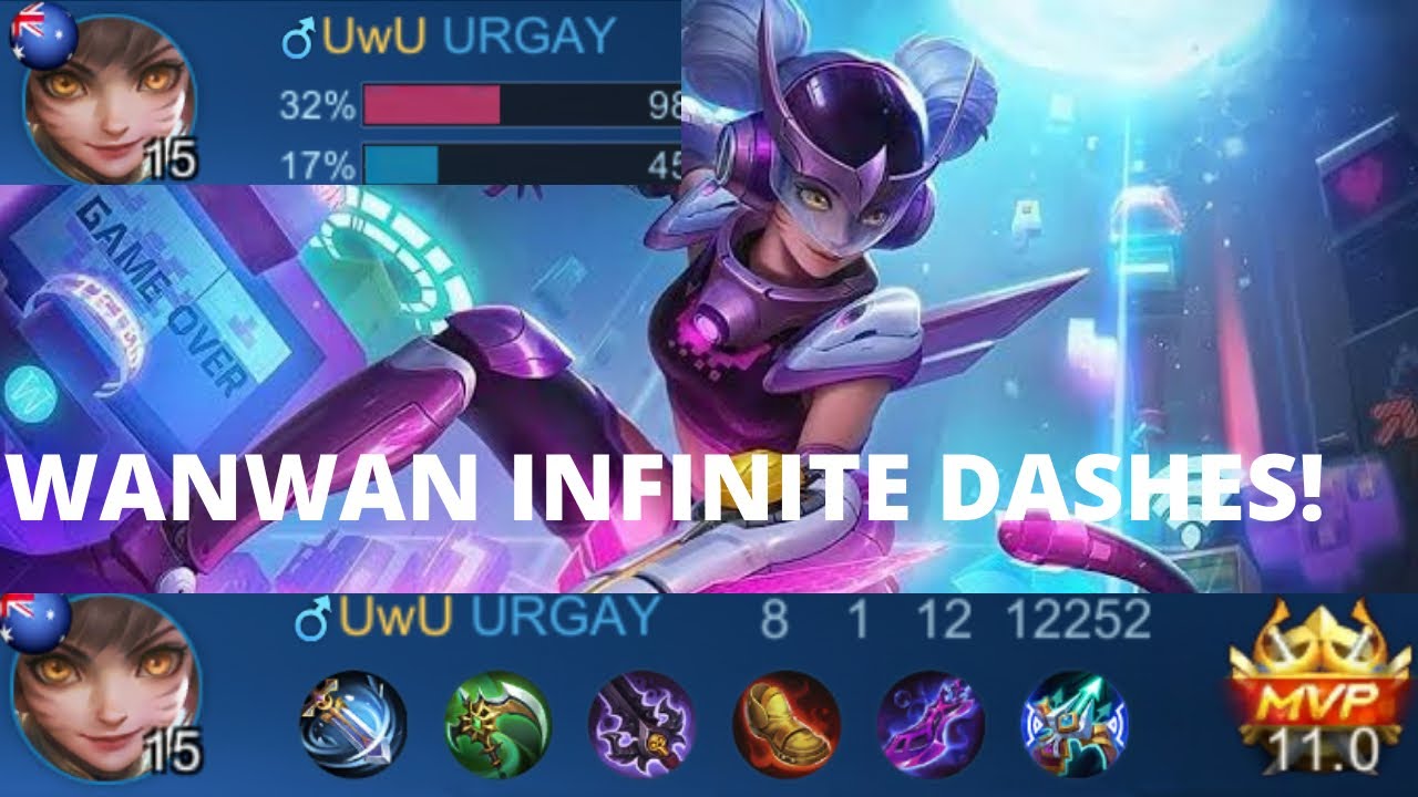 Wanwan Infinite Dashes Build! | Wanwan Best Build and Emblem 2021 ...