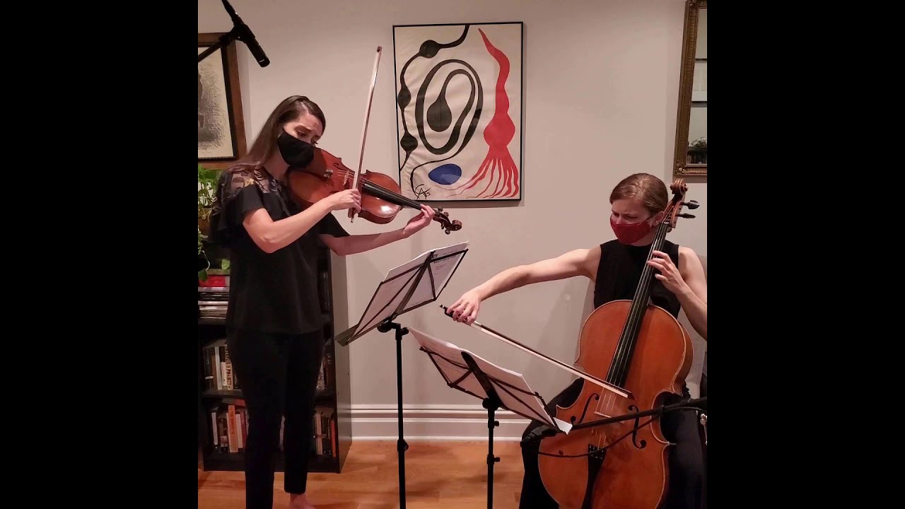 Nancy Van de Vate, Six Duos for Viola and Cello - YouTube