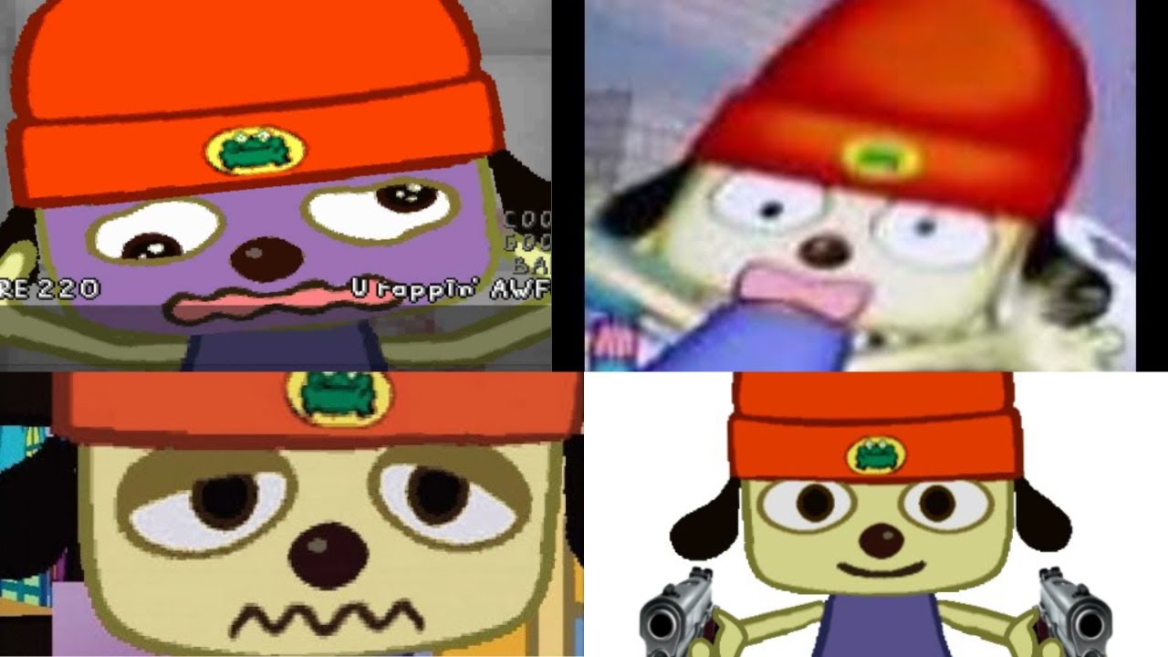 Parappa the Rapper all lose animation - YouTube