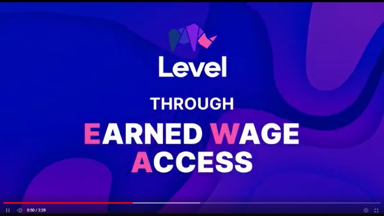 Level Finance - Earn Wage Access (EWA) - YouTube