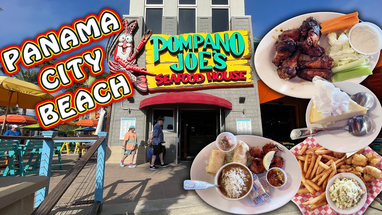 Pompano Joes Seafood - Panama City Beach - Pier Park - YouTube