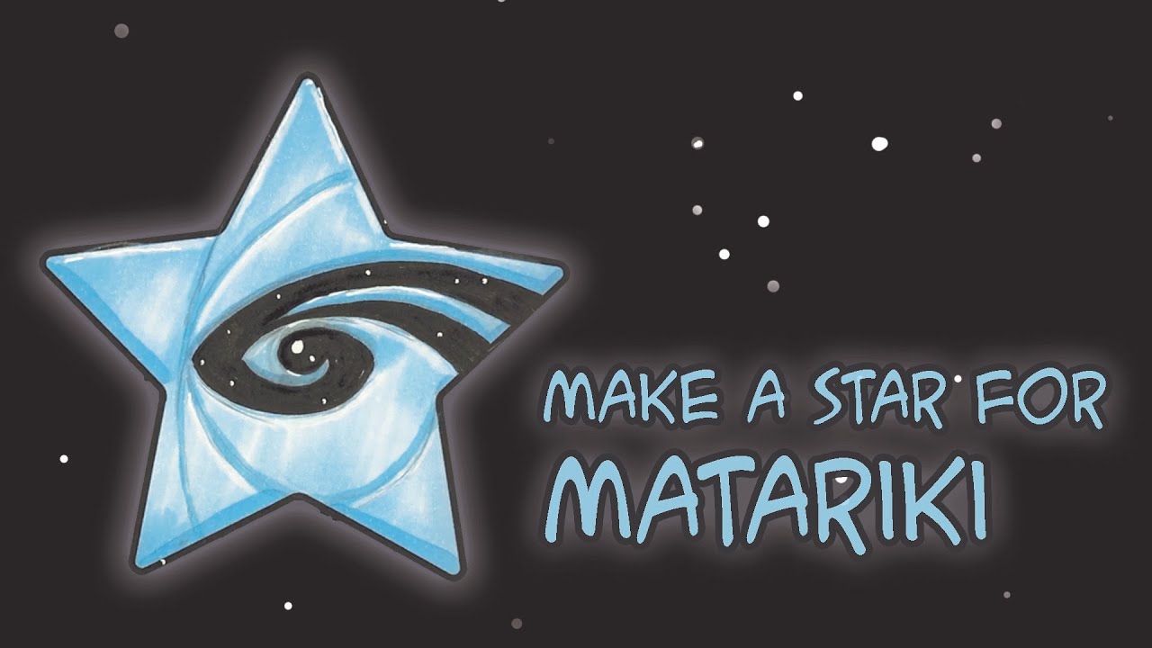 Let's Draw (with Richard) | Make a Star for Matariki - YouTube