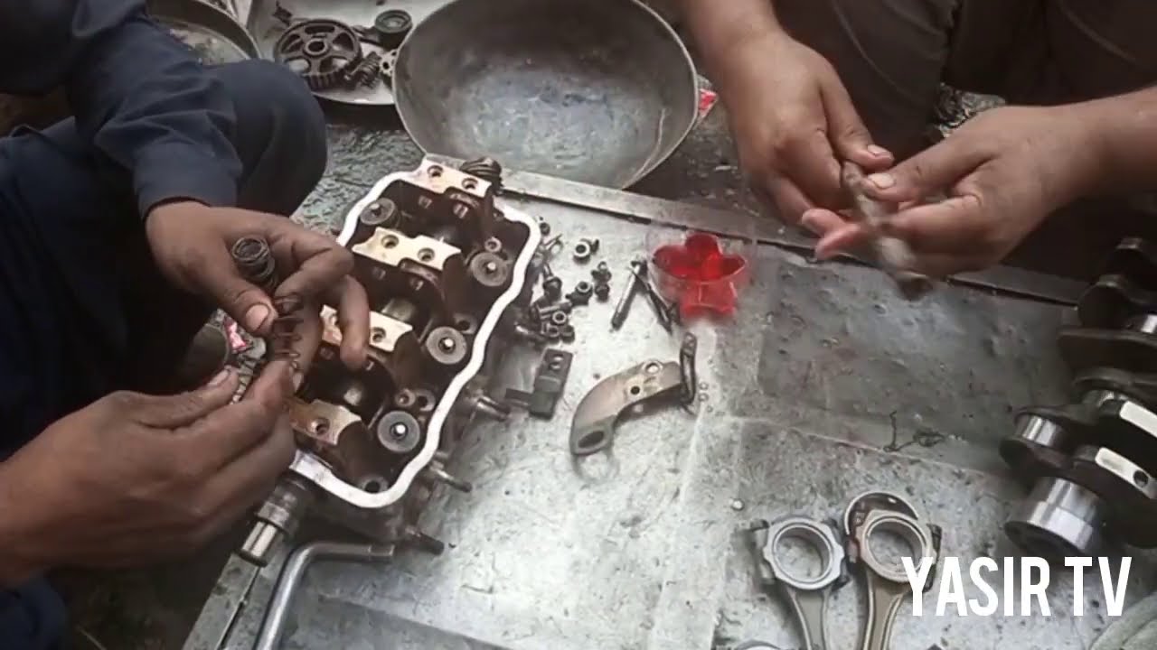 How To Engine Suzuki Bolan || Engine Overhaul Low Cost || - YouTube