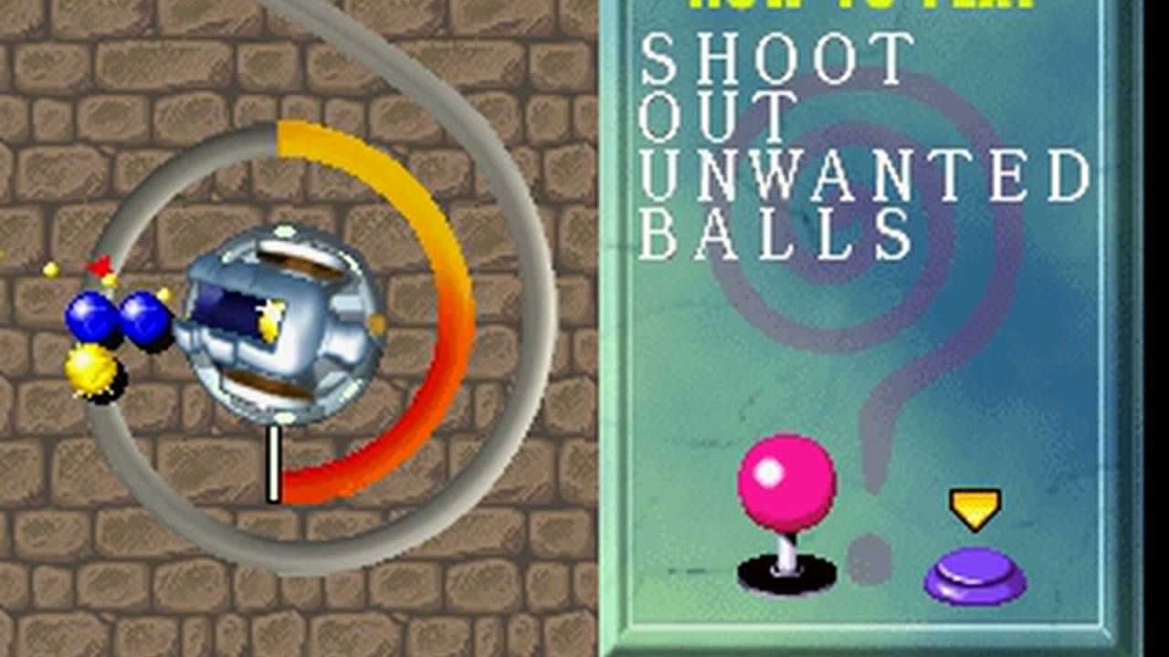 Puzz Loop (Mitchell 1998) Attract Mode 60fps - YouTube