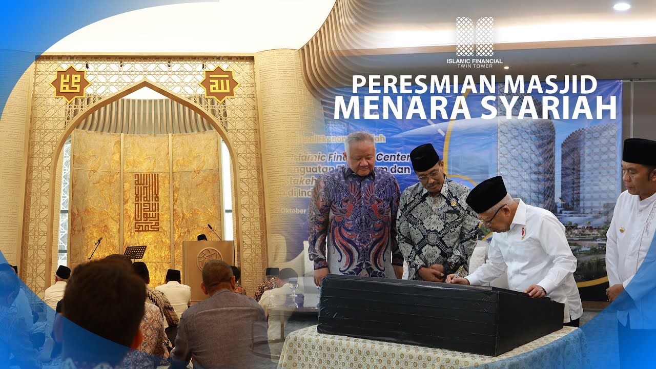 Peresmian Masjid Al-Khairiyah Menara Syariah - YouTube