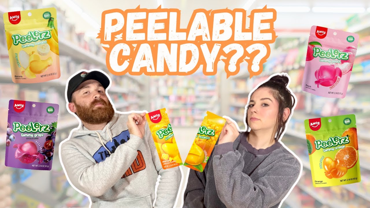 Peelable Candy?? Does it work? Do they taste good? - YouTube