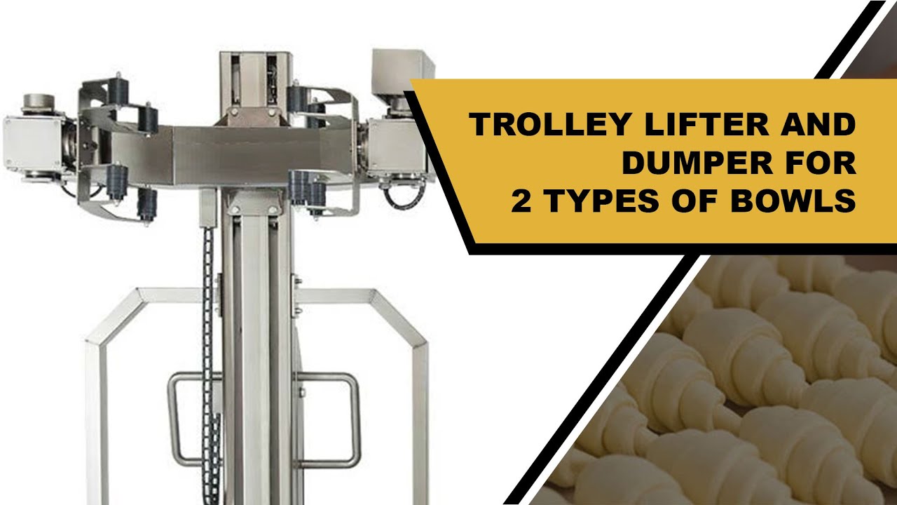 TROLLEY LIFTER AND DUMPER FOR 2 TYPES OF BOWLS - YouTube