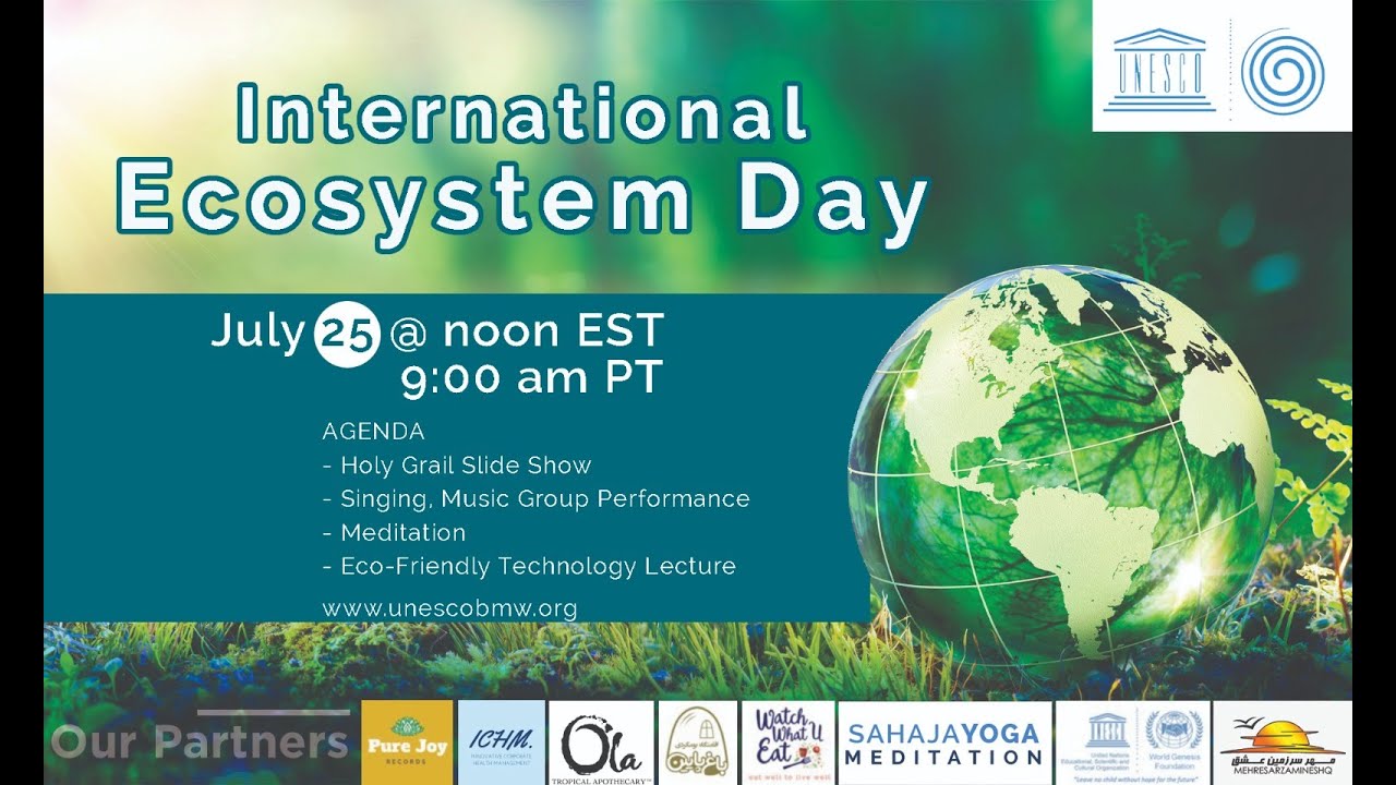 Ecosystem Day Celebration - YouTube