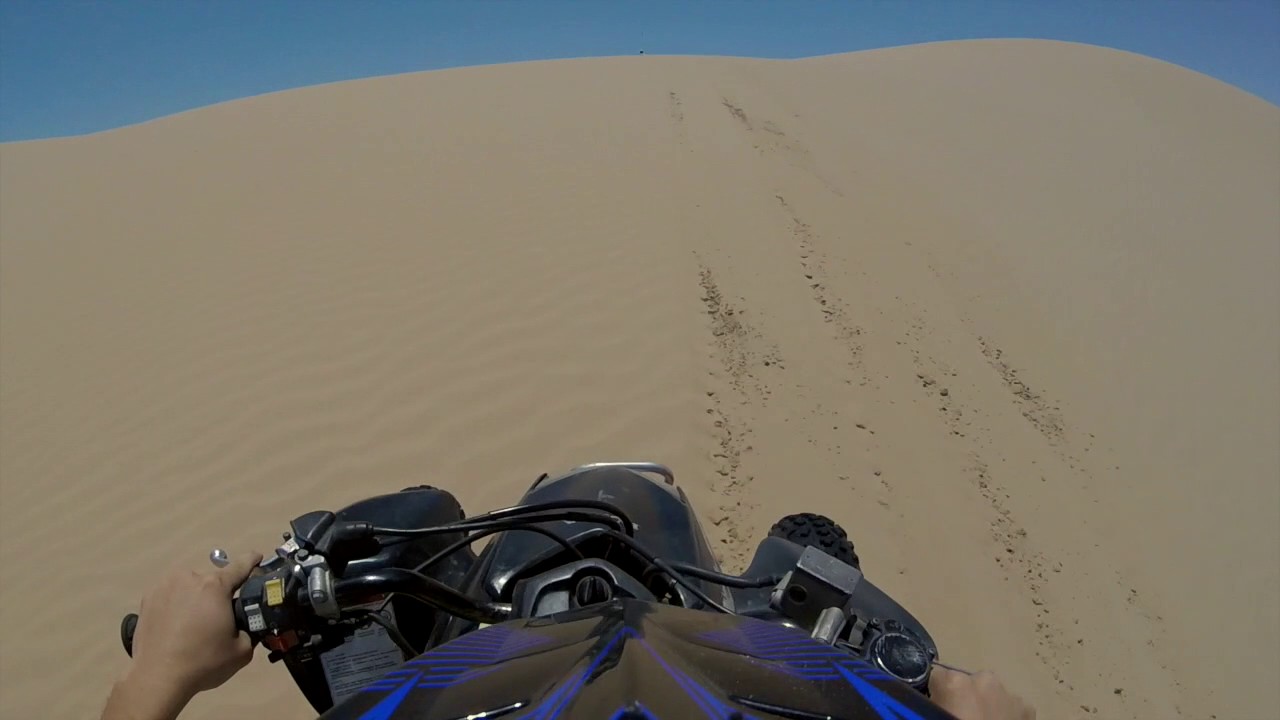 Dune riding in California - YouTube