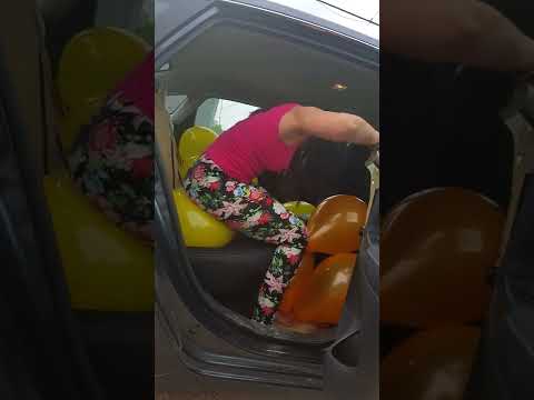 Party is over so have fun sitting on the balloons