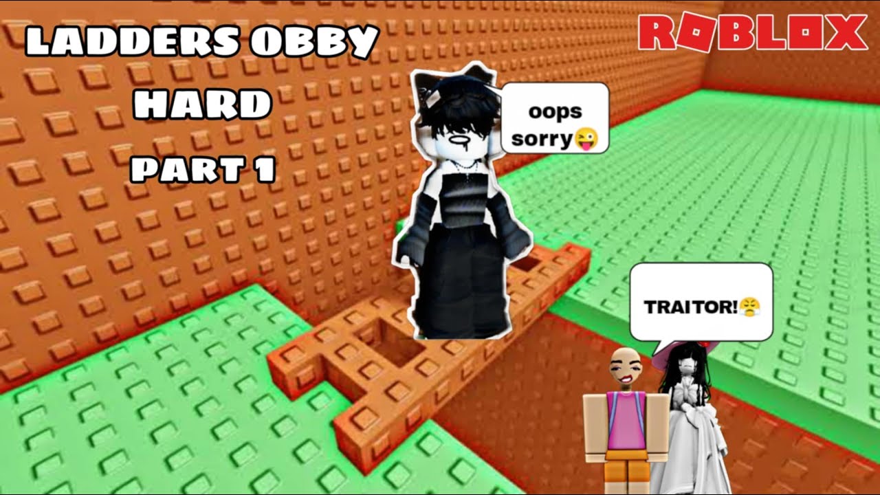 LADDERS OBBY HARD PART 1 (TRAYDORISM) (no cut) - YouTube