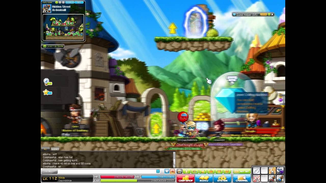 Maplestory-The Guide To Half Earrings Part 1 - YouTube