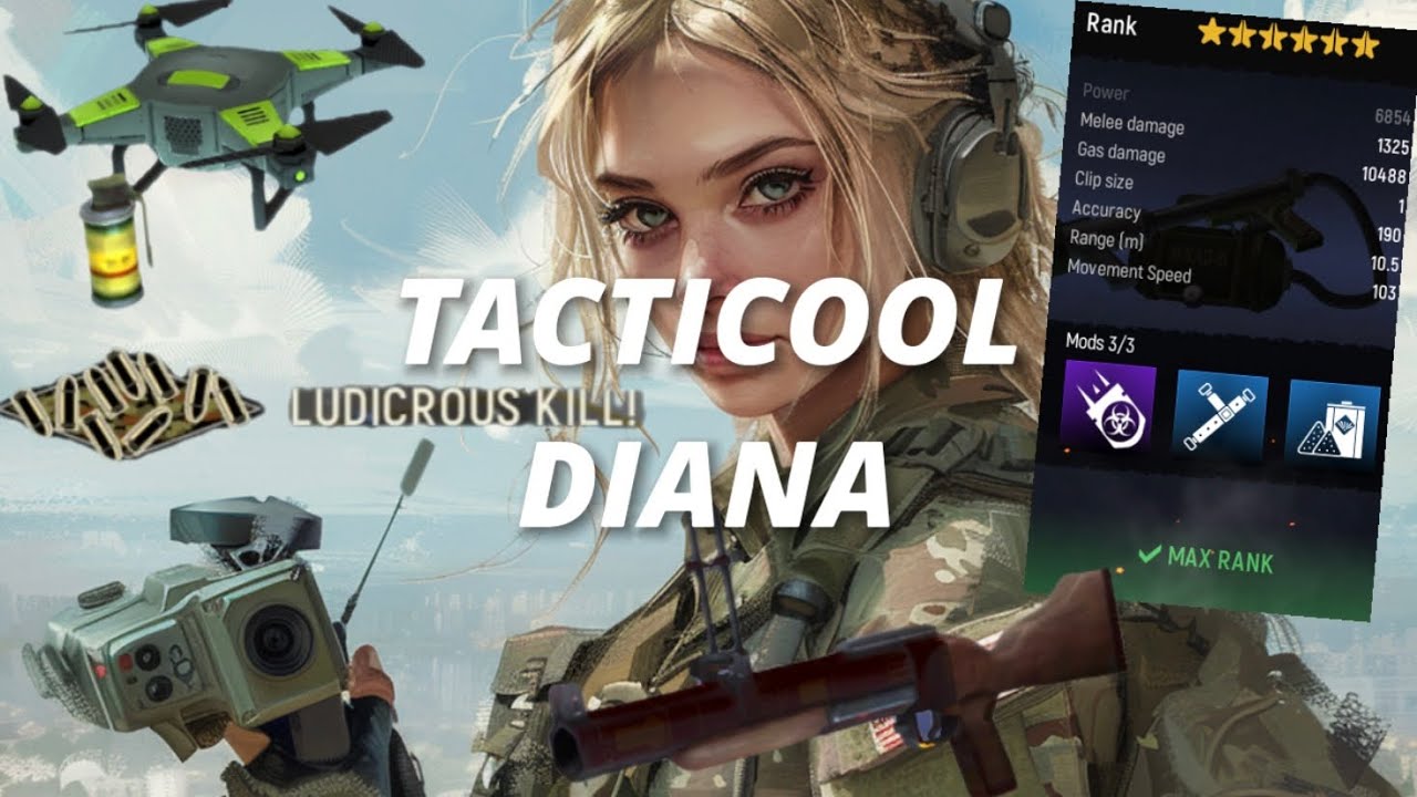 TACTICOOL DIANA #mrmvptacticool 03.05.2024 - YouTube