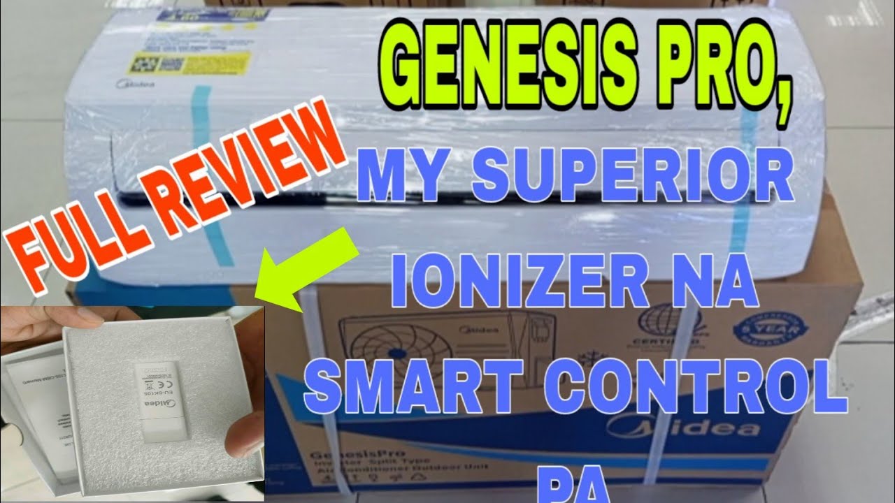 MIDEA GENESIS PRO SERIES FULL REVIEW, MY SUPERIOR IONIZER NA SMART ...