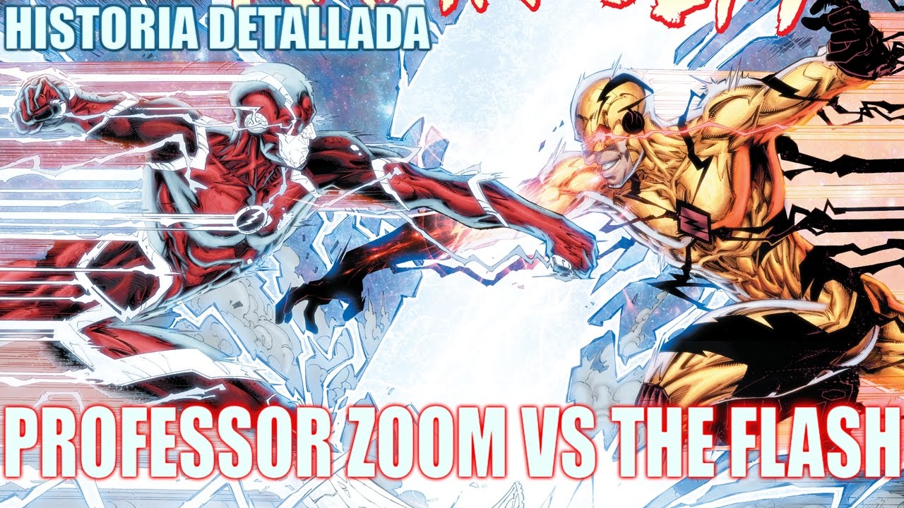 El Profesor Flash Zoom Zoom: Uno De Los Mejores Villanos En El