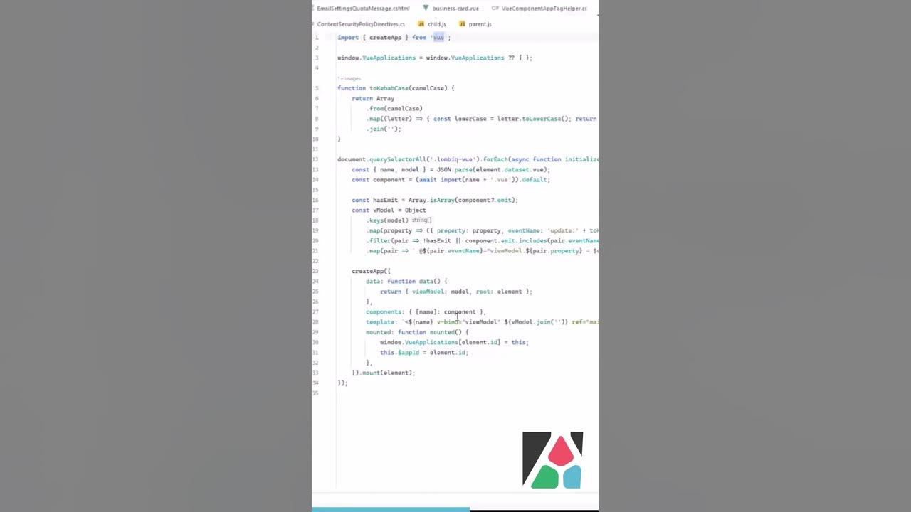 Using Vue 3 in the Lombiq Vue.js module for Orchard Core - YouTube