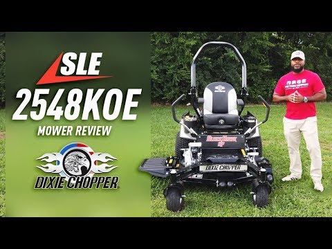 Dixie Chopper 48" BlackHawk HP 2548KOE Zero Turn 25HP Kohler - YouTube