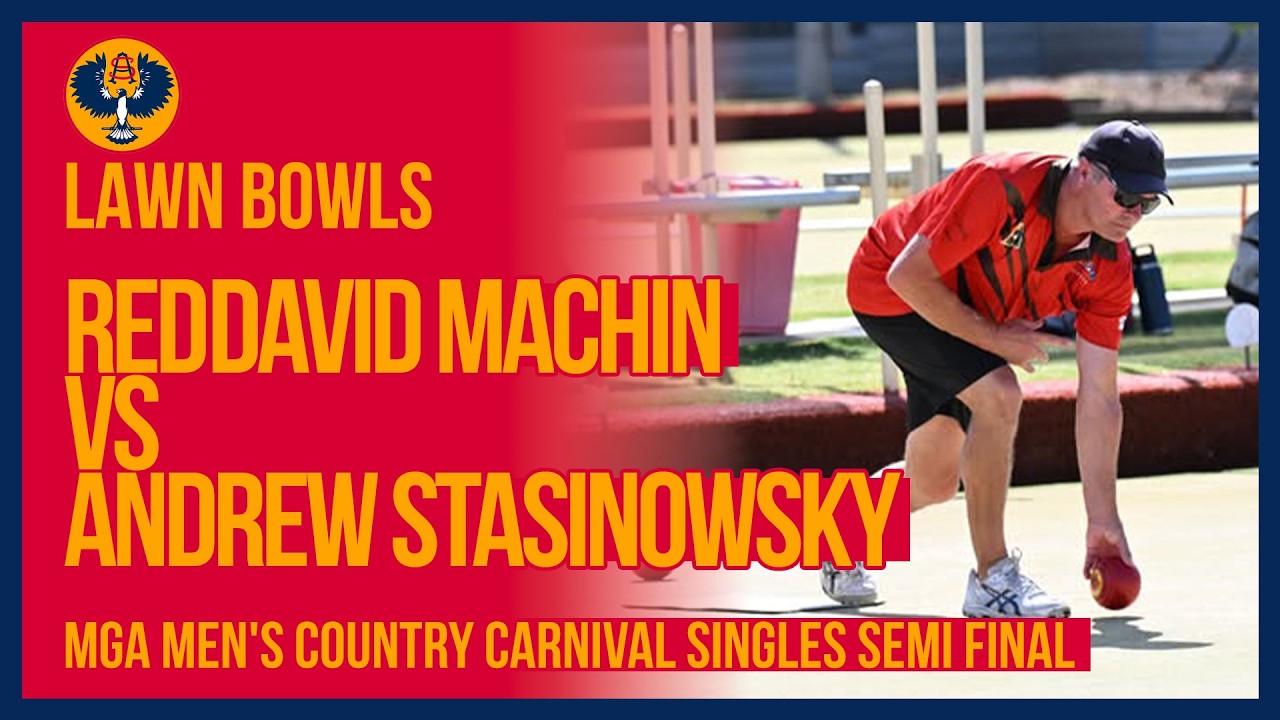 David Machin vs Andrew Stasinowsky | MGA Men's Country Carnival Singles ...