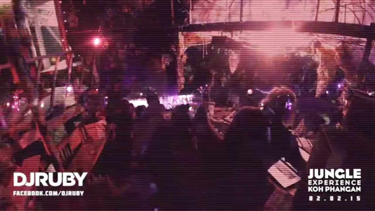 DJ Ruby live video set at Jungle Experience Koh Phangan Thailand 02-02 ...
