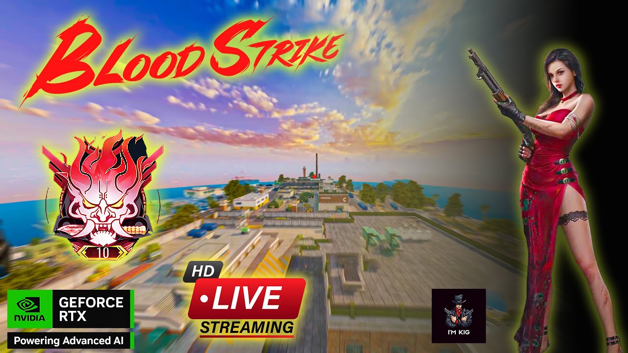 BLOODSTRIKE - LIVE - RANK PUSH - ASIA 1 V 4 CHALLANGING GAMEPLAY # ...