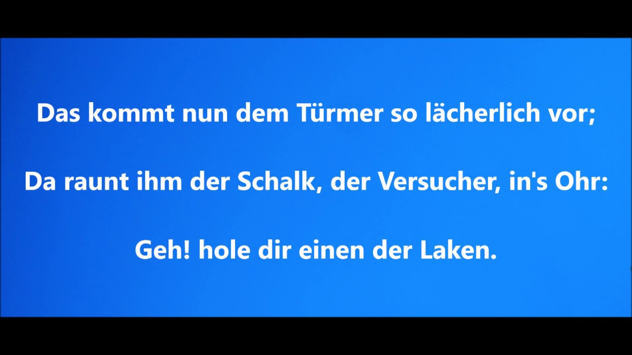 Der Totentanz - Johann Wolfgang von Goethe - Lesung mit Text - Hörbuch ...