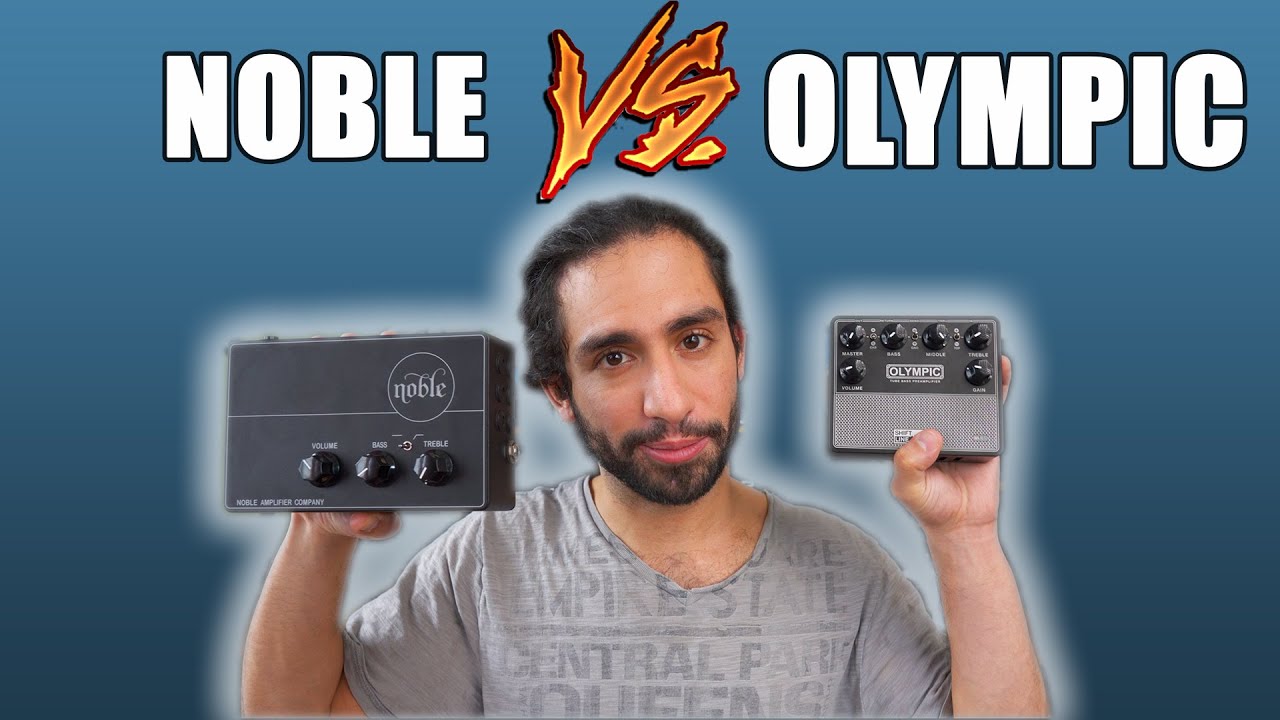 Tube Preamp Comparison: Noble DI vs Olympic Preamp - YouTube