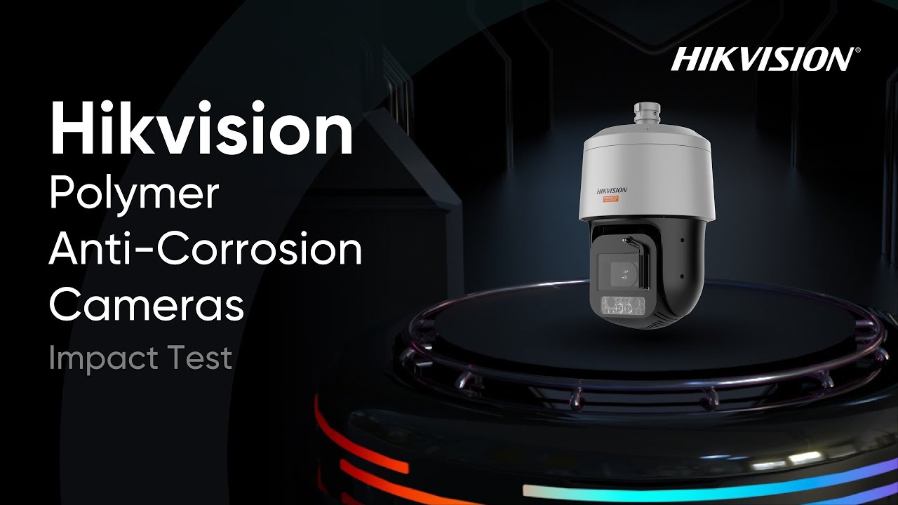 Hikvision Polymer Anti-Corrosion Cameras-Impact Test - YouTube