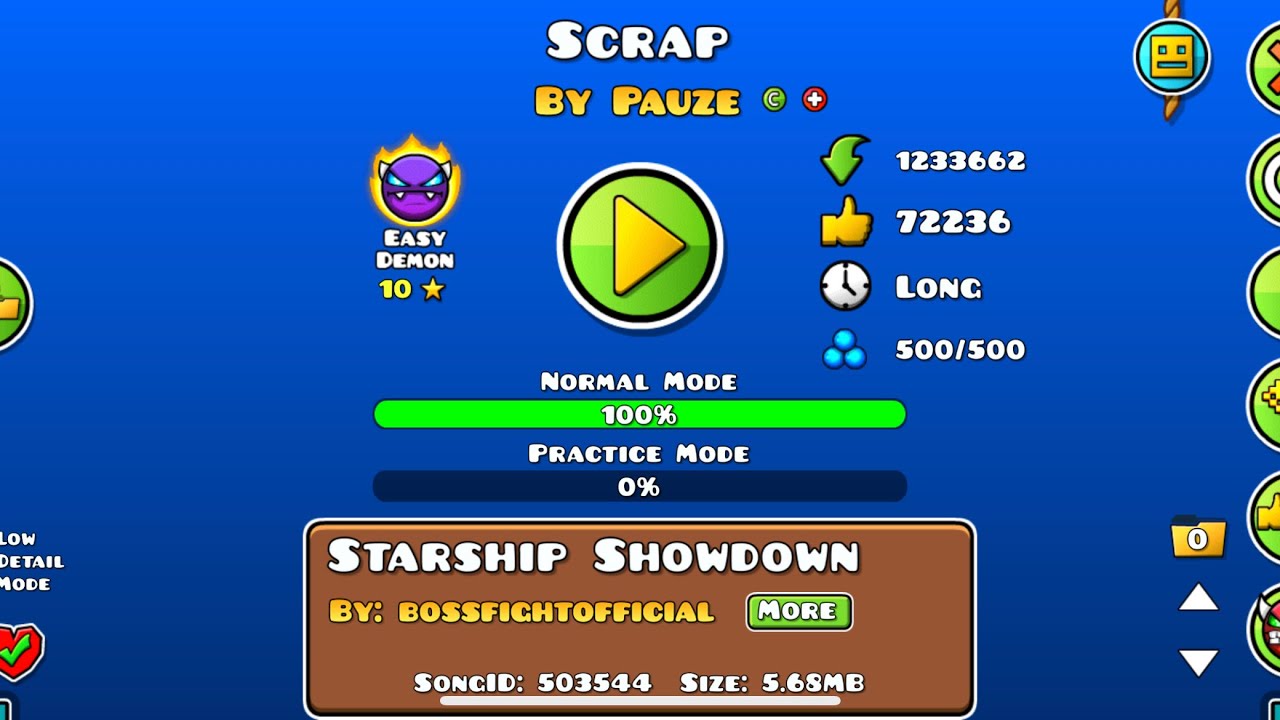 Scrap 100% (Easy Demon) |Geometry Dash| - YouTube