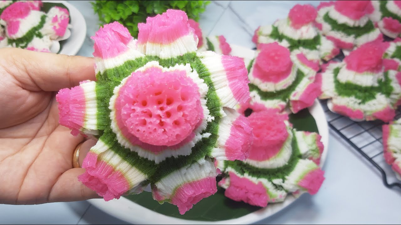 TIPS AGAR BIKANG MAWAR BERSERAT CANTIK|| RESEP BIKANG MAWAR AGAR-AGAR ...