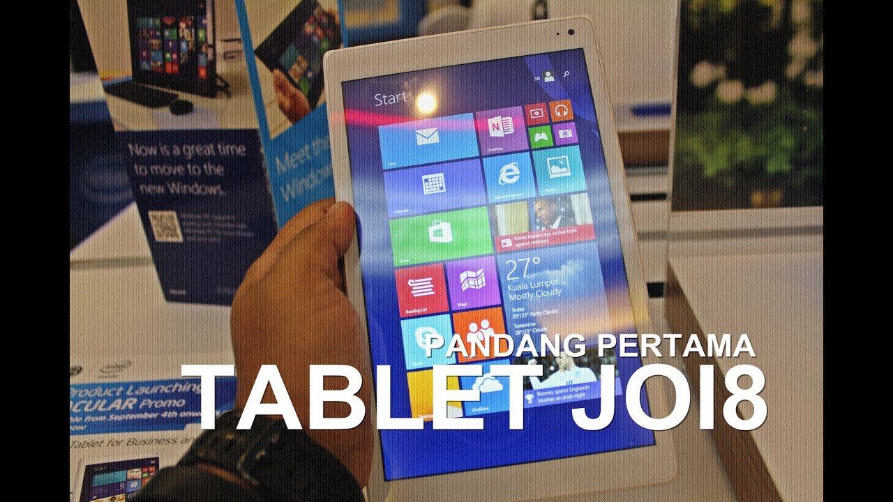 Pandang Pertama : Tablet Joi8 - YouTube