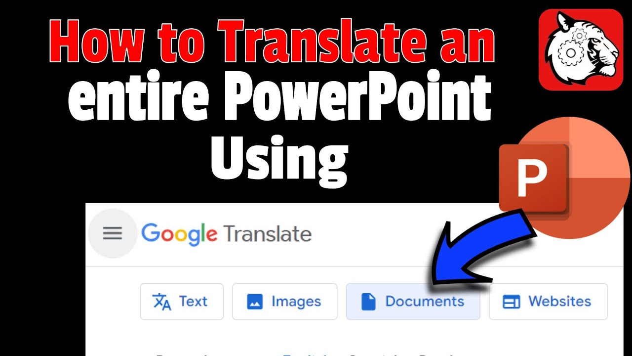 Translating PowerPoints with Google Translate - YouTube