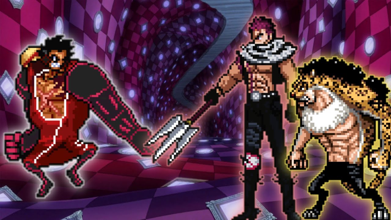Luffy Egghead OP(All Form) VS Katakuri V4 OP Buff & Lucci OP in Jump ...