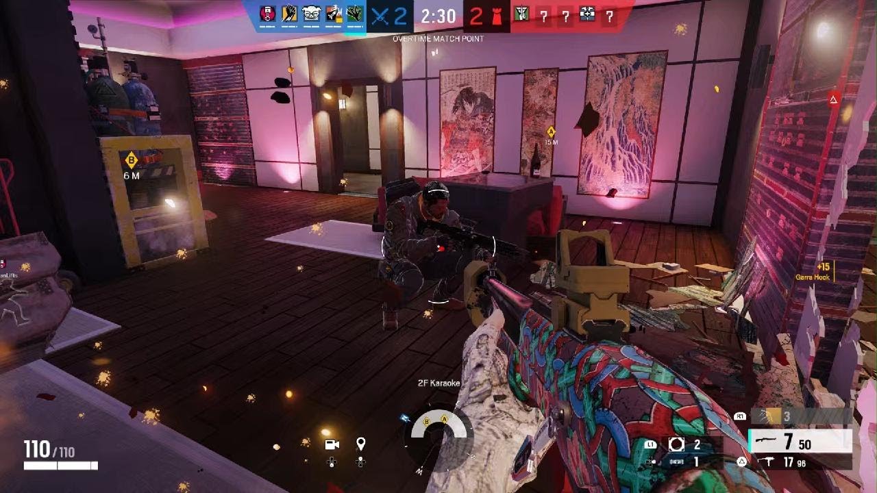 Busting through the fire - YouTube