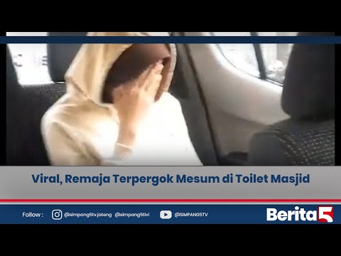 Viral, Remaja Terpergok Mesum di Toilet Masjid