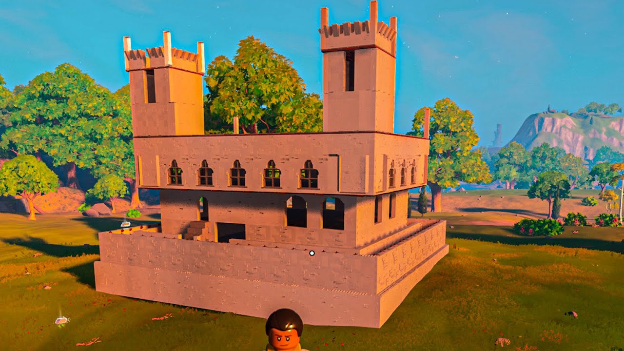 Building Big Base - Lego Fortnite - YouTube