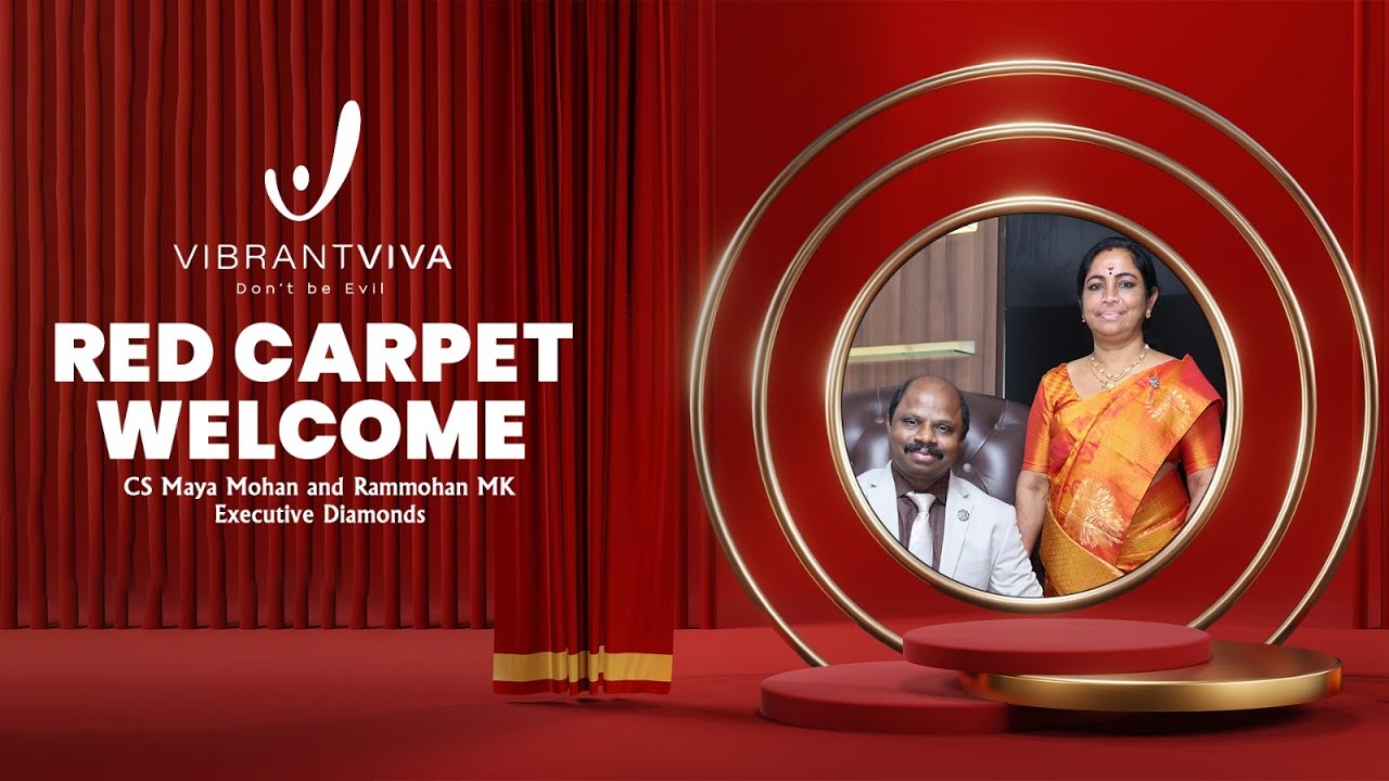 Red Carpet Welcome | CS Maya Mohan| Rammohan MK | Executive Diamonds ...