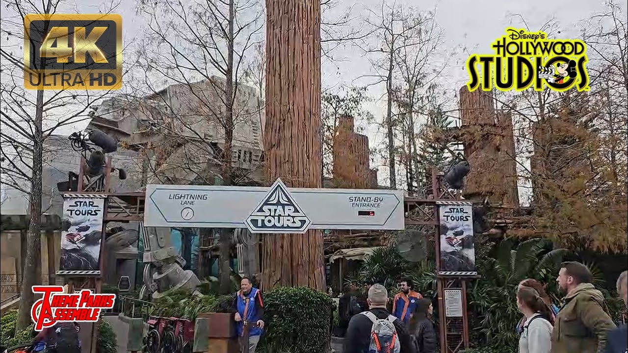 Star Tours 3D Ride at Hollywood Studios in 4K - WDW Jan 2025 - YouTube