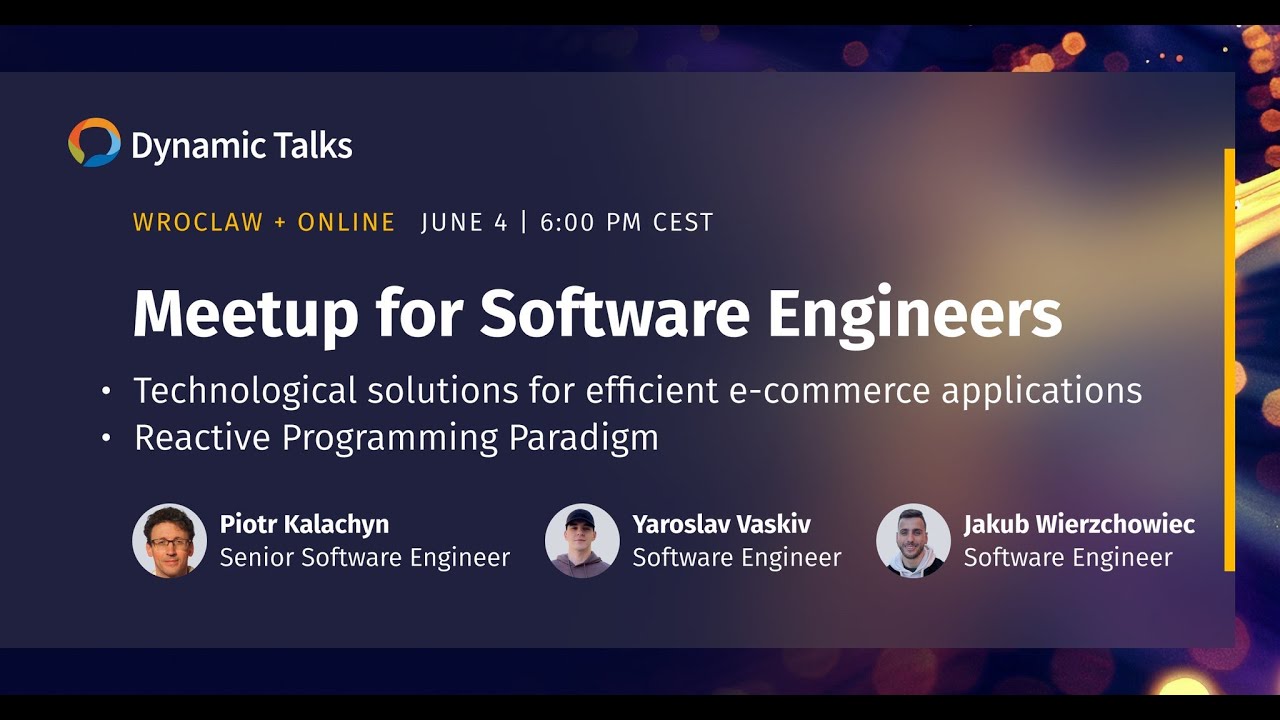 Dynamic Talks | Reactive Programming Paradigm & Tech Solutions for ...